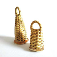 Caxixi para Berimbau | Chocalho Caxixi | Instrumento de Percussão